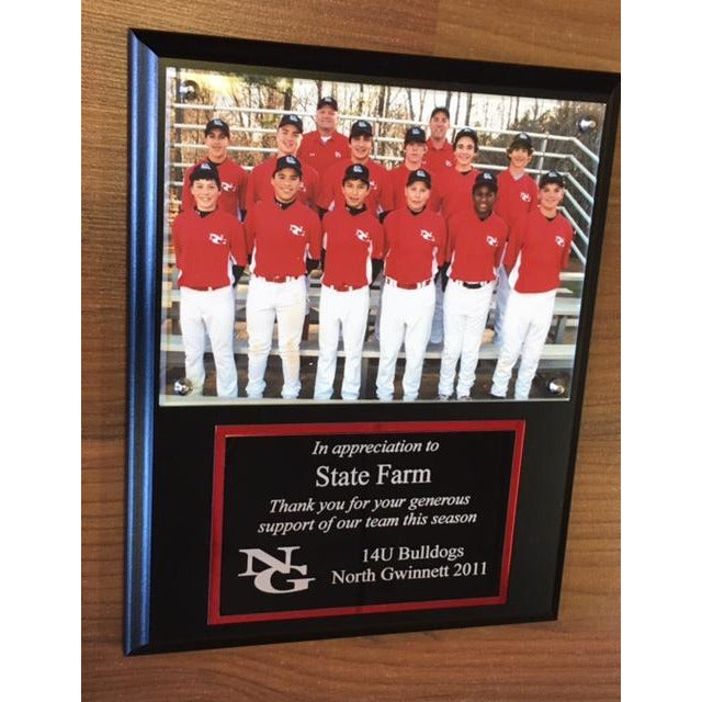 8x10 Plaque with 5x7 Picture - The Awards Shop